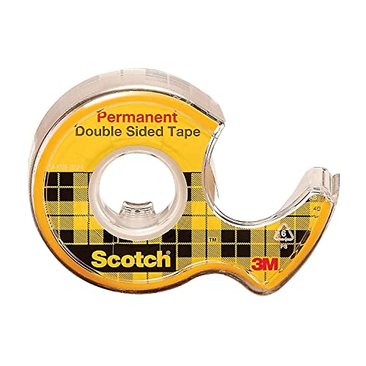 Scotch 378988 Double Sided Tape with Dispenser 1/2-Inch x 6.94 yds. Clear (136)
