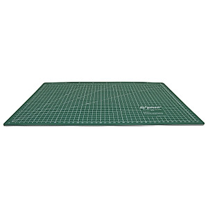 450mm x 300mm x 3mm Self-Healing Cutting Mat 5 Layers (Metric and Standard Measuring) by EX ELECTRONIX EXPRESS (1 Pack)
