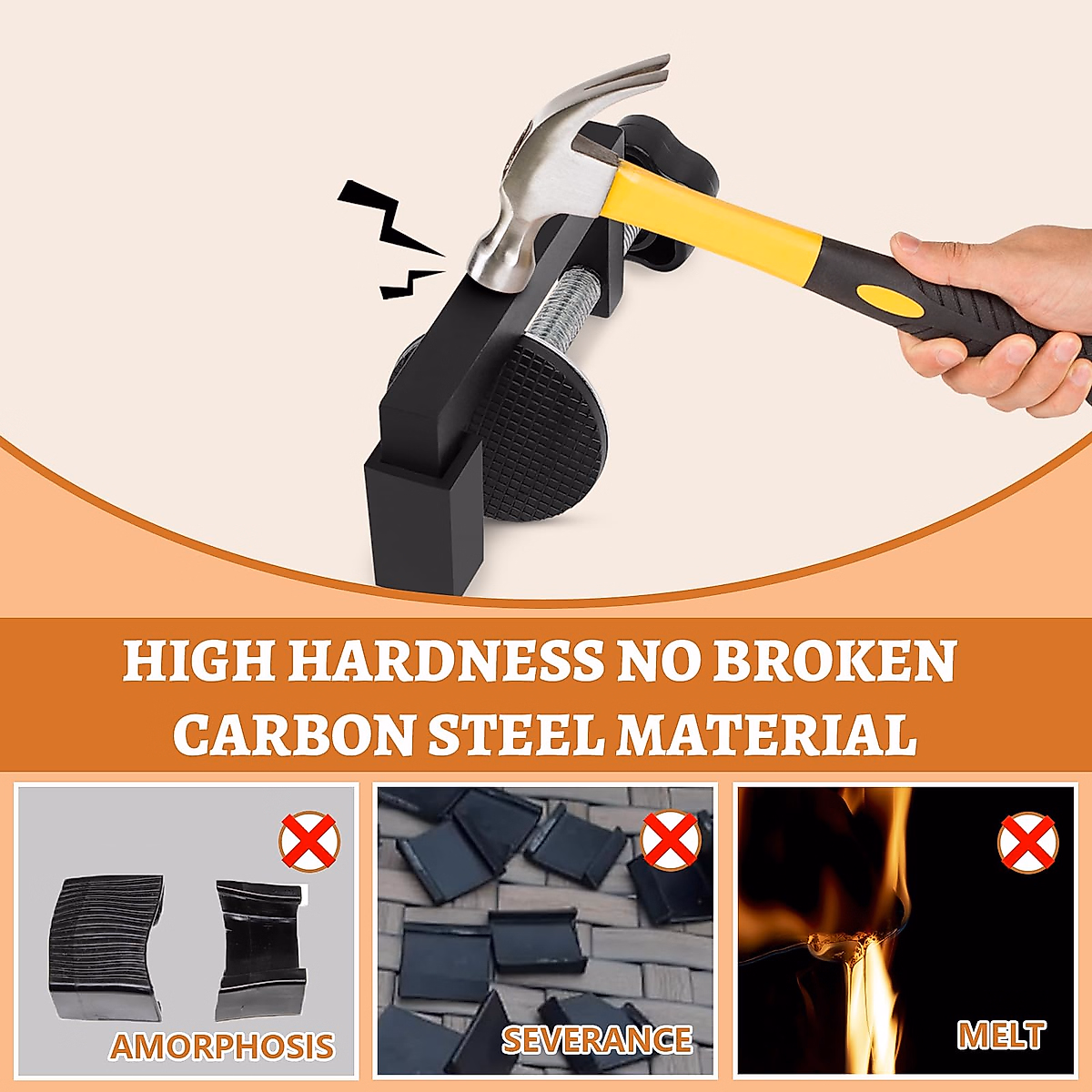 GJL 6 PCS Outdoor Furniture Clips for Wicker Sectional, Adjustable Sectional Couch Connectors Clips to Hold Wicker Furniture Together, Wicker Patio Furniture Clips Couch Clamps for Sectionals.