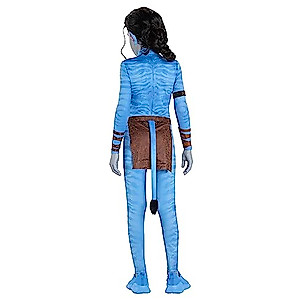 Spirit Halloween Avatar The Way of Water Kids Jake Sully Costume - S | Officially Licensed | Couples Costumes