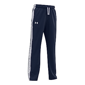 Under Armour Boys Brawler 2.0 Pants, Academy Blue (408)/Mod Gray, Large