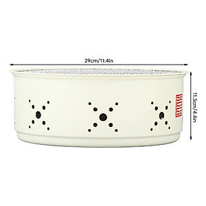 Portable Charcoal Grill, Food Grade Mini Tabletop Grill Stove for Camping Hiking Picnics