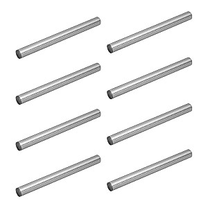 POWERTEC 71473-P2 Hardened Steel Dowel Pins 3/8" x 4" Long | Heat Treated and Precisely Shaped for Accurate Alignment – 8 Pack