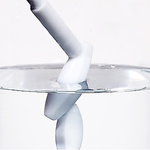 10pcs PTFE Magnetic Stirrer Mixer Stir Bar Spinbar Stirring for Lab Use White Color