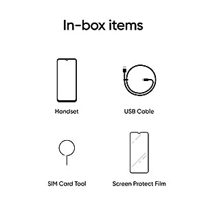 realme Narzo 50A Prime Dual-SIM 64GB ROM + 4GB RAM (GSM Only | No CDMA) Factory Unlocked 4G/LTE Smartphone (Flash Black) - International Version