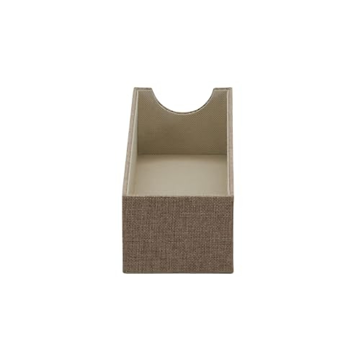 Household Essentials Brown 720-1 Deep Drawer Organizer Box for Storage | 12 in x 4 in x 3.13