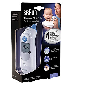 Braun Thermoscan 5 Ear Thermometer, 1 ea Pack of 2