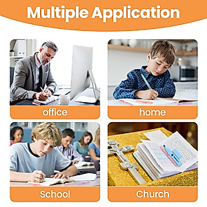 Bible Highlighters and Pens No Bleed, 12 Pcs Pastel Highlighter Set and Ballpens (Black Ink), No Bleed Highlighters for Bibles Study Journaling School Office Supplies, Aesthetic Highlighters