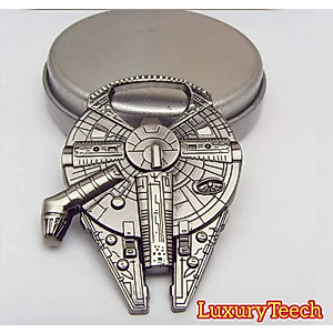 2 Pcs Millennium Falcon Metal Star Wars Bottle Wine Opener Bottle Zinc Alloy Black Knight Outdoor Tool - Wine Bottle Opener Kitchen Tools for Souvenirs Kitchen Tools for Souvenirs & Gift