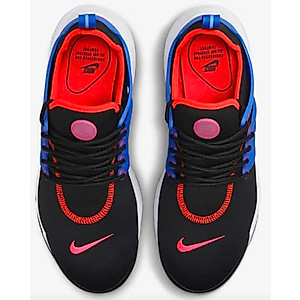 Nike Women's Air Presto Running Shoes, Black/Hyper Pink, 7