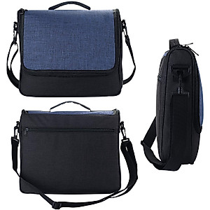 Everywhere Messenger Bag for Nintendo Switch, Libier Portable Storage Case Travel Shoulder Bag for Nintendo Switch, Holds the Switch Console, Pro Controller, Dock and Other Accessories