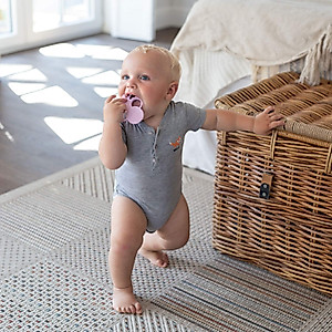 Sisilia Baby Teether | BPA Free Silicone | Octopus (Purple)