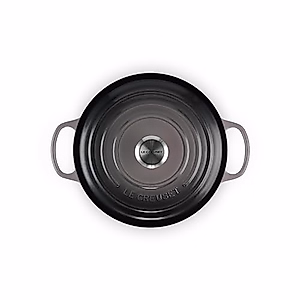 Le Creuset Enameled Cast Iron Signature Round Dutch Oven, 5.5 qt., Oyster
