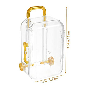 Alipis 12pcs Trolley Case Wedding Candies Box Wedding Supplies Cosplay Bride