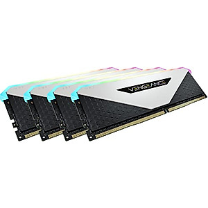CORSAIR Vengeance RGB RT 32GB (4x8GB) DDR4 3600 (PC4-28800) C18 1.35V Desktop Memory