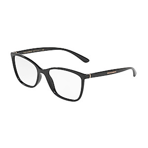 Dolce & Gabbana DG5026-501 Eyeglass Frame BLACK w/DEMO LENS 54mm