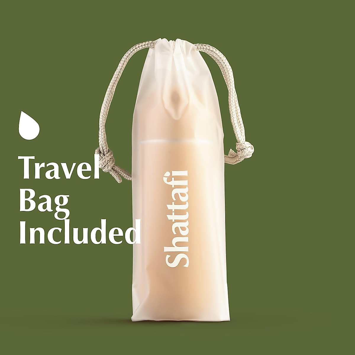 SHATTAFI - Portable Bidet, The Original On-The-Go Bidet with Retractable Nozzel, Hand Held Travel and Camping Bidet