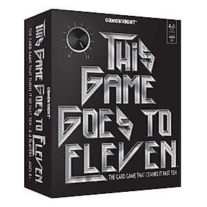 Gamewright This Game Goes to Eleven - The Card Game That Cranks It Past Ten, 5"