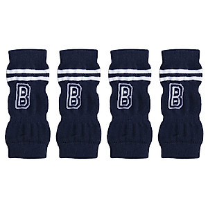 Tnfeeon Dog Leg Brace,4pcs Dog Elbow Protector Cartoon Bear Pattern Protector Warm Knee Pads for Protecting Dog Legs Wounds Injuries Sprains from Arthritis