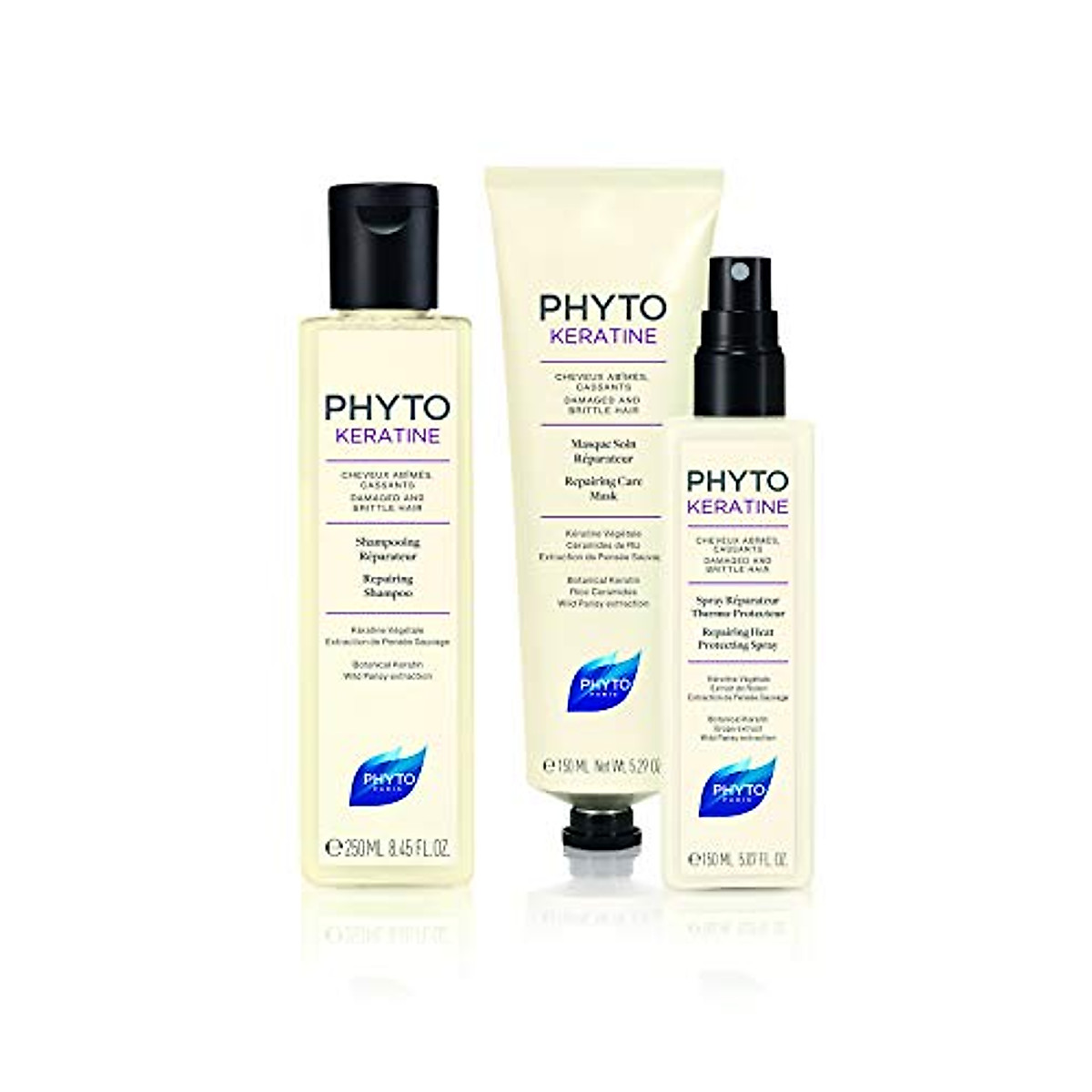 PHYTO PARIS PHYTO Phytokeratine Repairing Shampoo, 8.45 fl. oz.