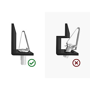 PATCHBOX/dev/Mount - Cage Nut Alternative - Toolless Installation Device Mount Screws for Patch Panel, Computer Cabinet, Server, Network Racks - Compatible with 19” Rails, Supports 15kg - Pack of 50