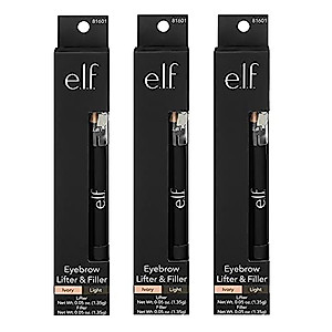 Pack of 3 e.l.f. Eyebrow Lifter & Filler, Ivory/Light 81601