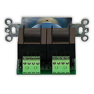 Theater Solutions TSVCS Speaker Volume Control Slide 3 Color White Ivory Almond