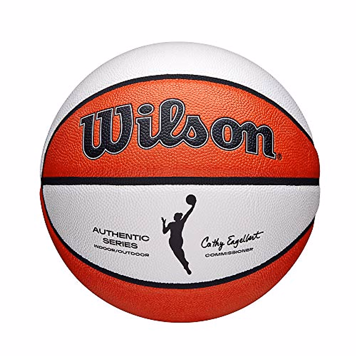 WILSON WNBA Authentic Series Basketball - Indoor/Outdoor, 27.5"