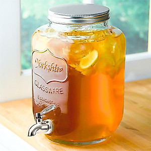 Beverage Dispenser Replacement Spigot,Oak Leaf Stainless Steel Spigot Polished Finished, Dispenser Replacement Faucet