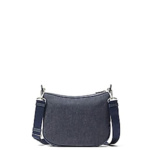 Kate Spade Rosie Cherry Embroidered Denim Crossbody Bag + Zip Coin Pouch