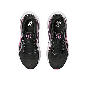 ASICS Women's GEL-KAYANO 30 Running Shoes, 9, BLACK/LILAC HINT