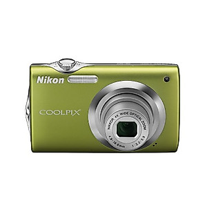 Nikon Coolpix S3000 12.0MP Digital Camera with 4x Optical Vibration Reduction (VR) Zoom and 2.7-Inch LCD (Green)