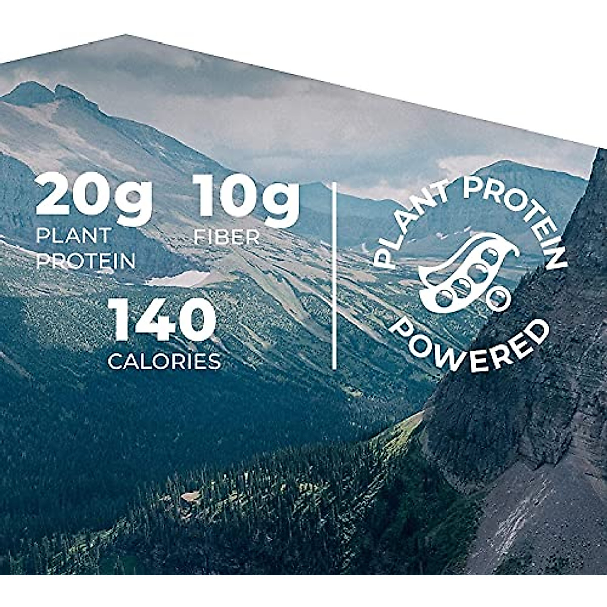 Evolve Plant Based Protein Shake, Double Chocolate, 20g Vegan Protein, Dairy Free, No Artificial Sweeteners, Non-GMO, 10g Fiber, 11oz, (4 Pack)