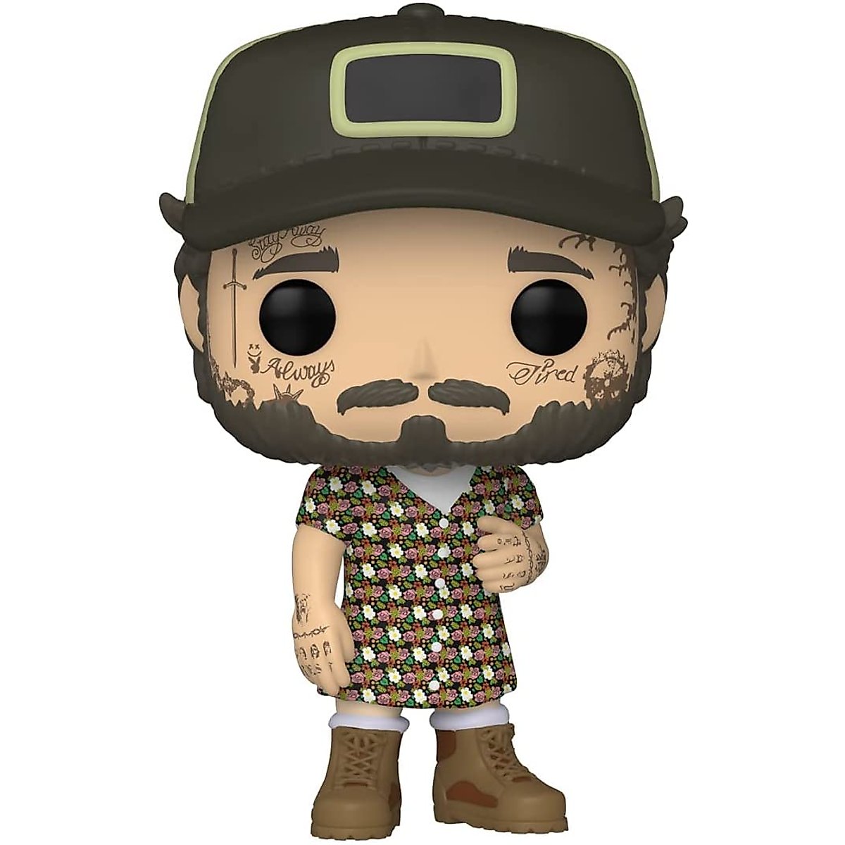 Funko Pop Rocks! Bundle: Post Malone Sundress (with Funk-02-Protect Case Protector)
