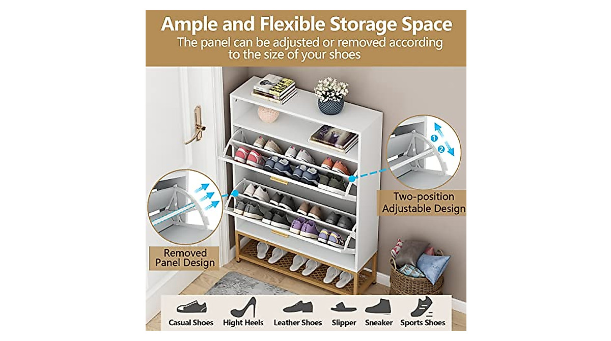 Loomie Shoe Cabinet - Sleek Storage Solution for Shoes