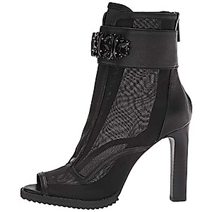 Karl Lagerfeld Paris Women's Blayze Fashion Bootie Ankle Boot, Black, 7
