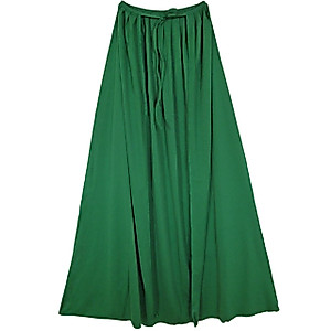Green Cape Costume for Kids and Adults - One Size Fits Most (1 Count) - Great For Party Dress-Up - Superhero & Halloween Capes