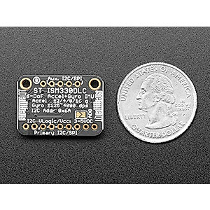Adafruit 4502 Adafruit ISM330DHCX - 6 DoF IMU - Accelerometer and Gyroscope - Stemma QT/Qwiic