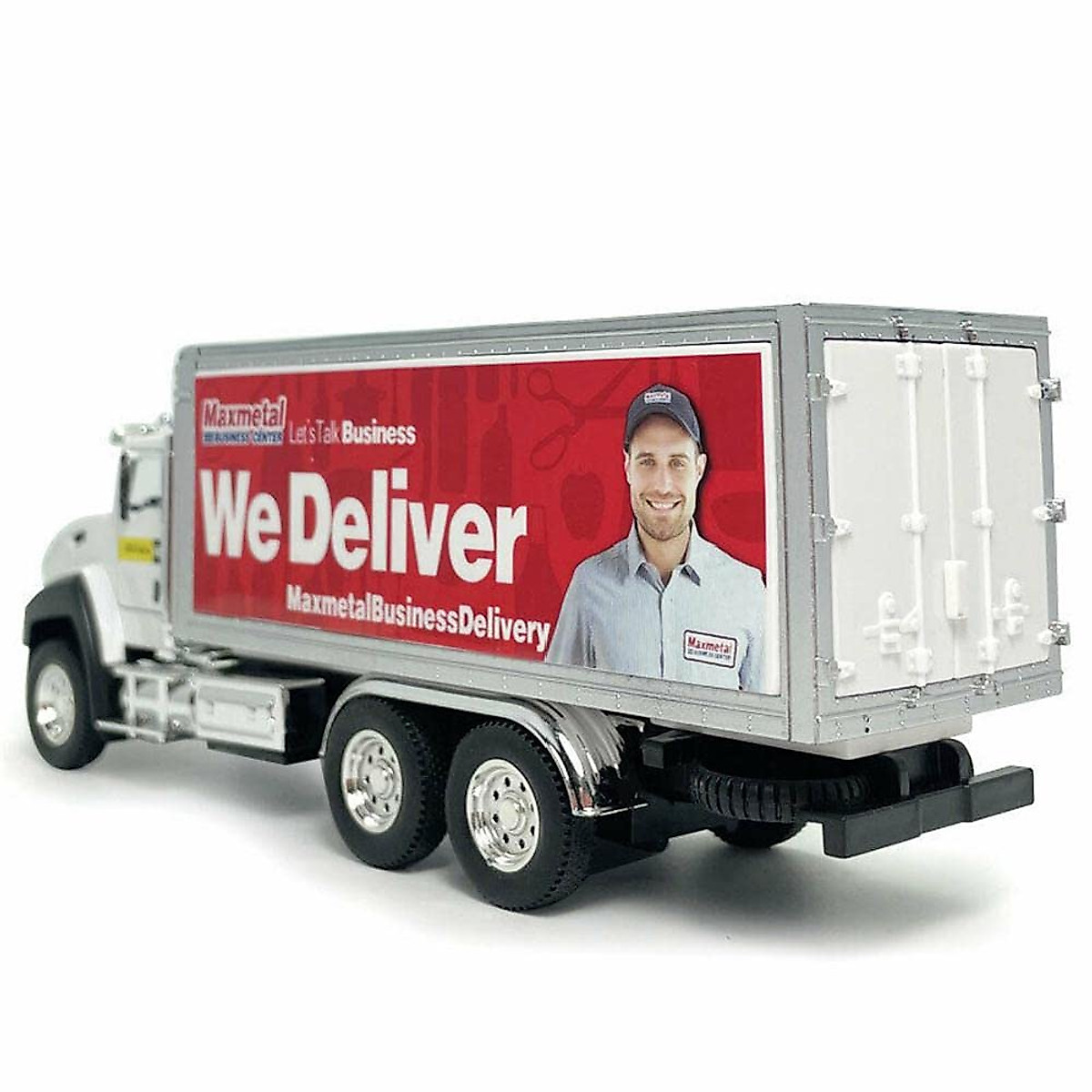 MOOKEENONE Alloy+Plastic Engineering Truck Container Car Construction Model Car Diecast Pull Back Kids Toy Vehicle