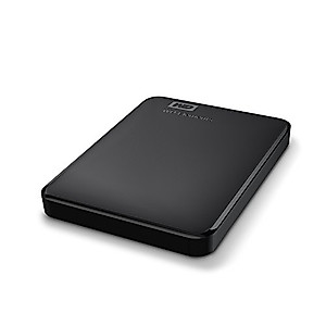 WD 1TB Elements Portable External Hard Drive for Windows, USB 3.2 Gen 1/USB 3.0 for PC & Mac, Plug and Play Ready - WDBUZG0010BBK-WESN