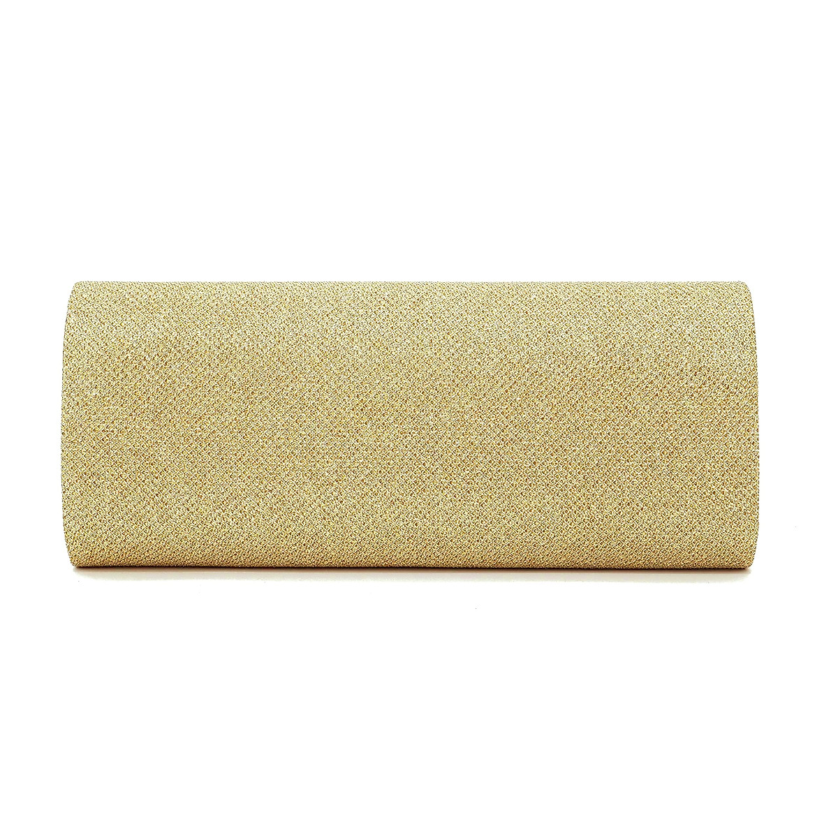 RAPENG Women's Evening Bag Glitter Clutch Wedding Bridal Purse Sparkle Cocktail Party Prom Handbag (gold)