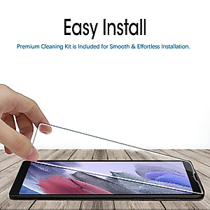 Ferilinso Designed for Samsung Galaxy Tab A7 Lite 8.7 inch 2021 Screen Protector, [Not Fit Galaxy Tab A7] 2 Pack HD Tempered Glass, Case Friendly, Bubble Free, Easy Installation