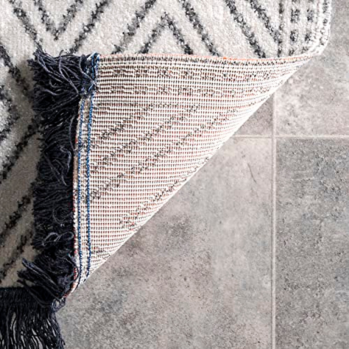 nuLOOM Indoor/Outdoor Striped Miriam Area Rug, 12' x 15', Grey