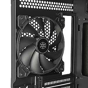 SilverStone Technology SETA Q1 Silent Mid Tower Case with Soundproofing, SST-SEQ1B