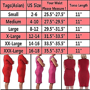 SAYFUT Waist Trainer, Corset Cincher Body Slimmer Shaper Tummy Control for Women Black M(3-5 day delivery)