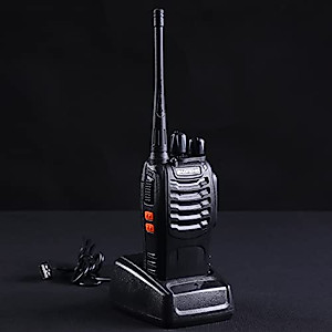 Talkie Walkie BF-888S 1 Pair of Charging interphones 16 Channel Professional Radio Communication walkie Talkie for Construction Restaurants and supermarkets etc