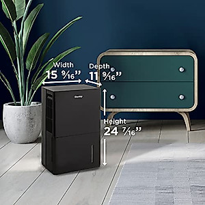 Danby DDR050BLPBDB-ME 50 Pint Dehumidifier with Pump in Black
