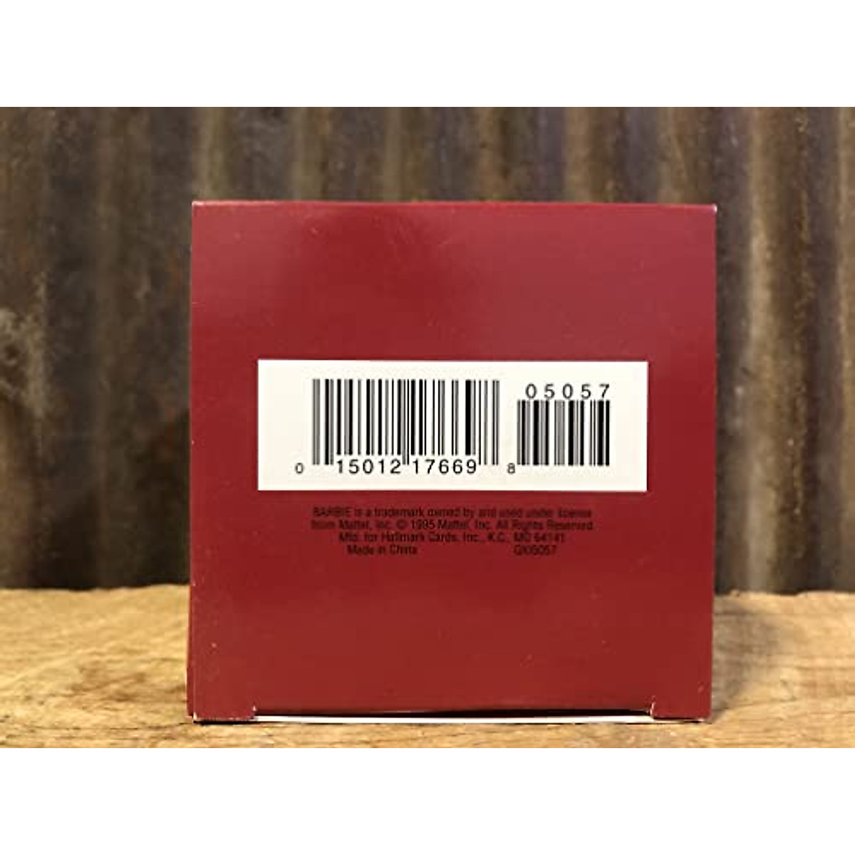 Keepsake Ornament, Holiday Barbie, Collector's Series, Third in the Holiday Barbie Series. Handcrafted, Dated 1995