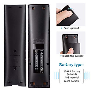 YOSUN XRT136 Universal Remote for Vizio Smart tv Remote, Replacement Remote for All Vizio tv remotes