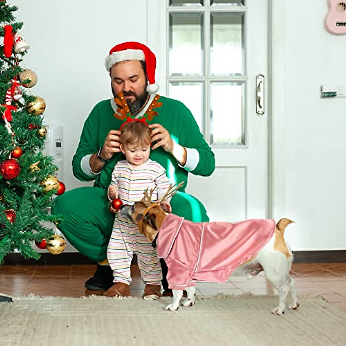 Girl Dog Clothes Shirts Indoor Costume- Jumpsuits for Pajama Girl Winter Clothes- Soft Cats Clothes Vest Jumpsuit Dog Coat Loungewear Robe Costume Cotton Rompers Pet Small Comfy Yorkie